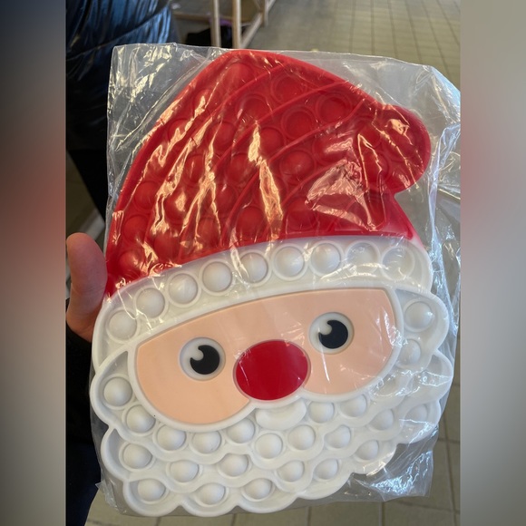 Toys | Santa Claus Pop It Toy New Large Fidget Toy | Poshmark